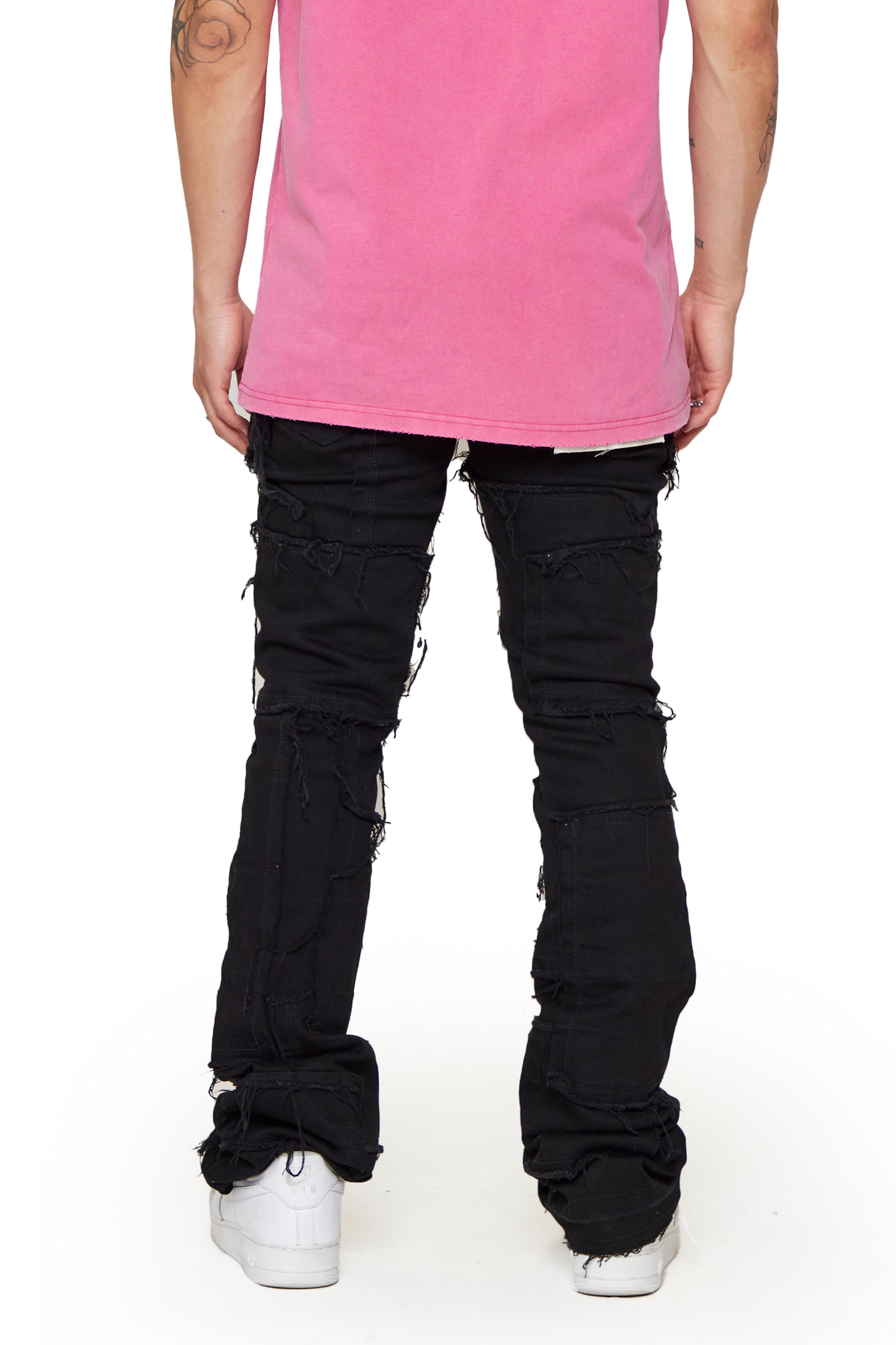 6thNBRHD JEANS "LUPIN" BLACK