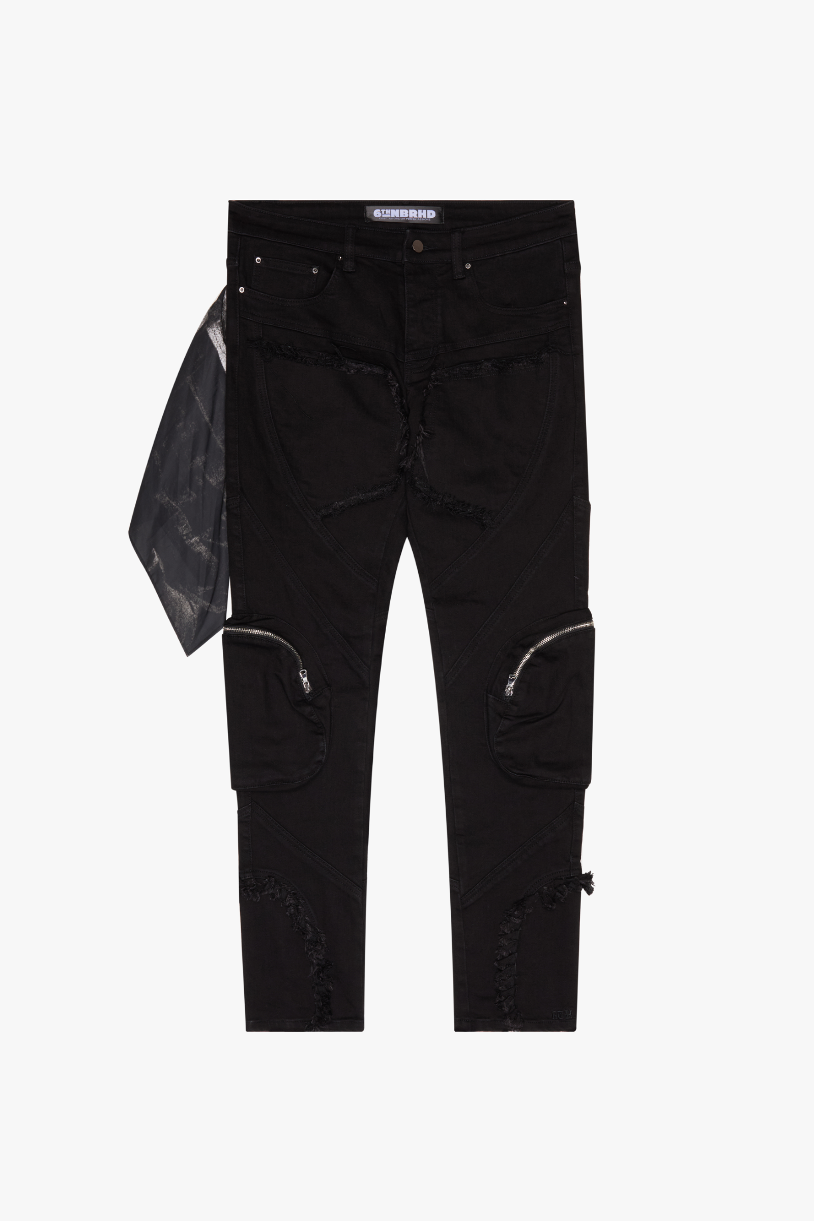 "Raven" Skinny Jeans Black